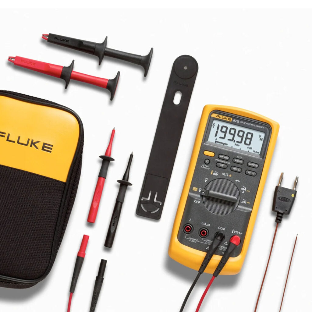 Multímetro Industrial True RMS FLUKE 87V / E2 Kit | Eureka Electronics