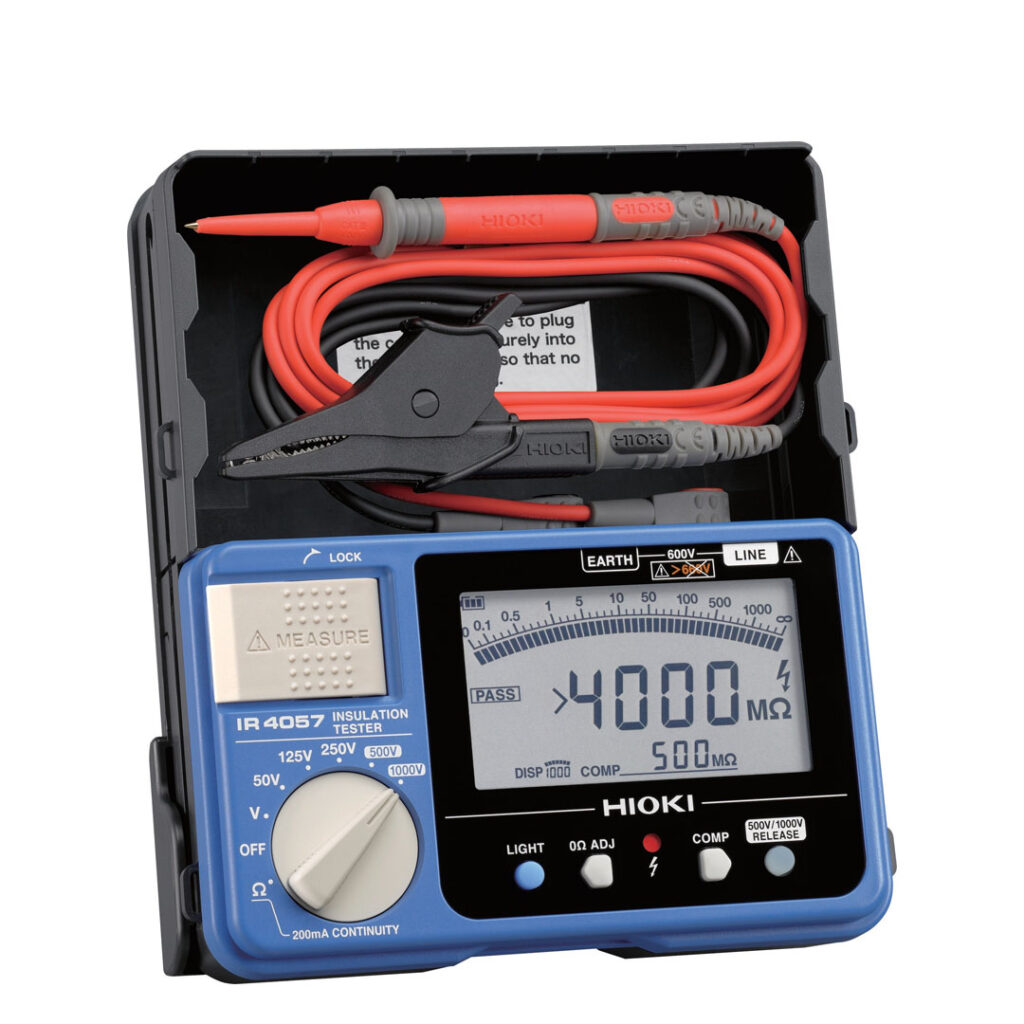 Megger Análogo Digital HIOKI IR4057-90 | Eureka Electronics