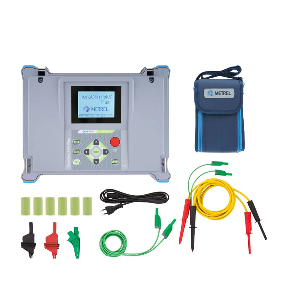 Medidor de Aislamiento METREL MI3201 de 5000V | Eureka Electronics